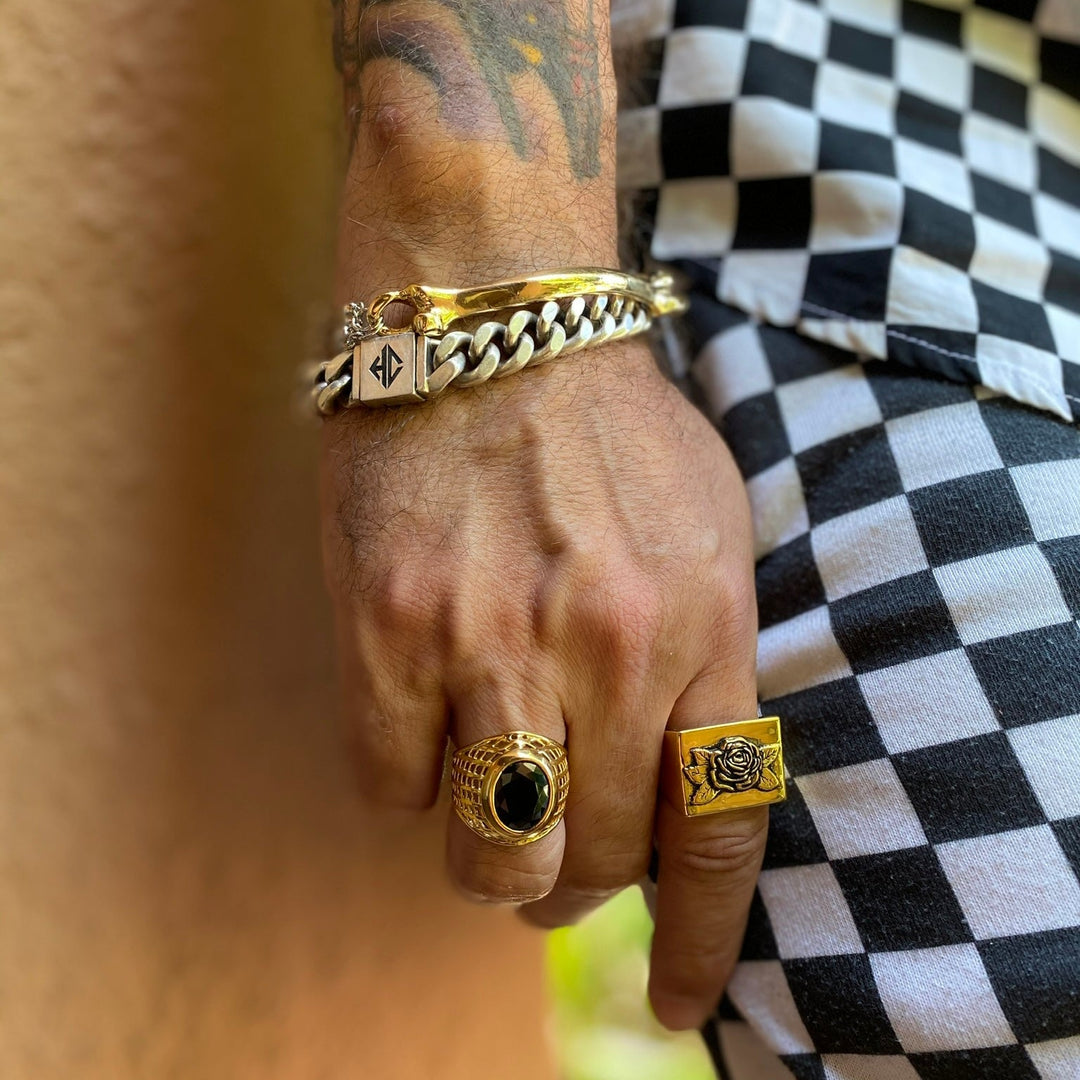 HC Chain Bracelet | Gold & Silver Chain Bracelet – HAN CHOLO