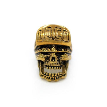 Loco Skull Ring | Han Cholo Jewelry – HAN CHOLO